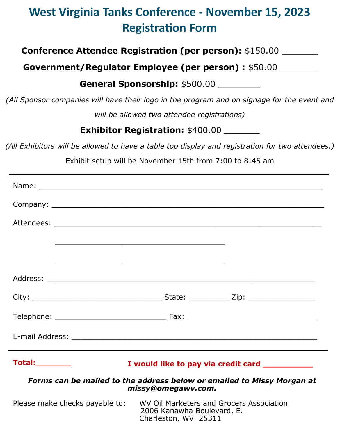 2023 OMEGA / GO-WV Storage Tank Conference – Registration open - Gas ...